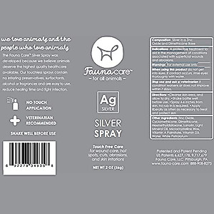 Fauna Care Silver Spray 2 oz