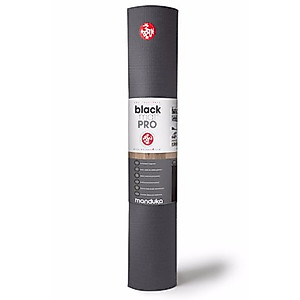 Manduka Pro Yoga Mat Black Mat PRO Standard