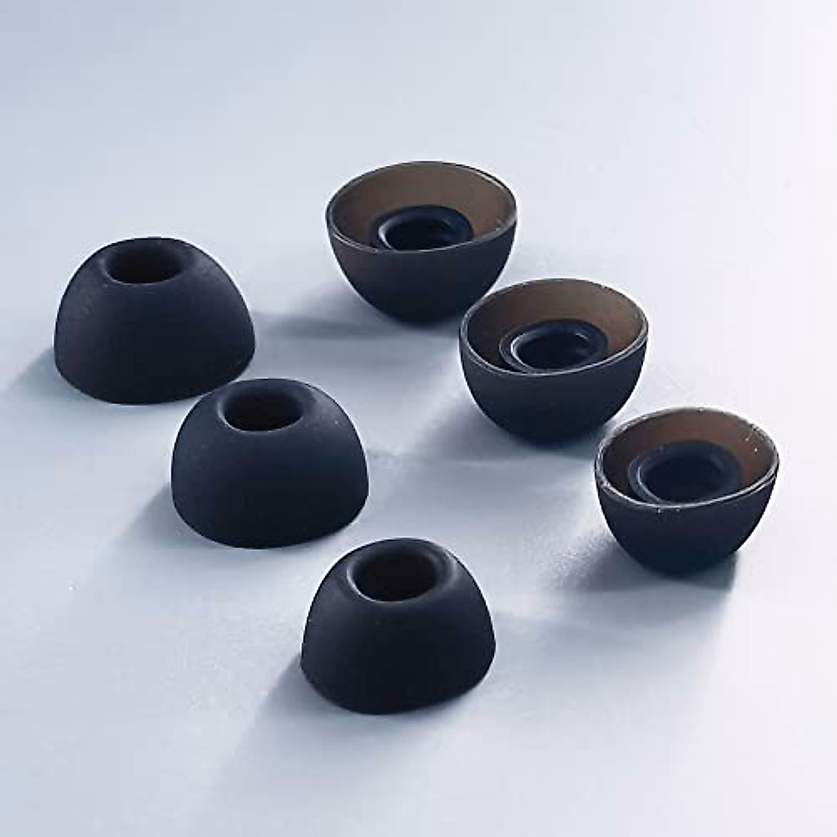 Eartips Replacement for OnePlus Buds Pro & OnePlus Buds Z2 Wireless Earbuds Ear Tip Earpad (Black)