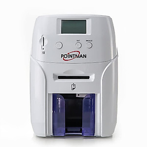 Pointman Nuvia N20 Id Card Printer, Base Model* + ISO Magnetic Stripe Encoder and Contact Smart Card Encoder, N12-1101-00
