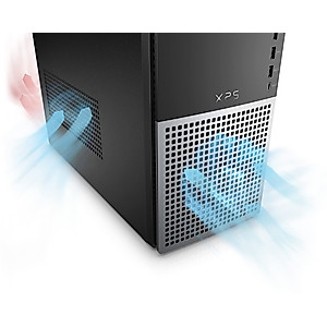 Dell XPS 8950 Desktop - Intel Core i9-12900K Processor, 16GB DDR5 RAM, 1TB HDD, Intel UHD 770 Graphics, Optical Drive, Killer Wi-Fi 6, Liquid Cooled, McAfee 12 Month Service, Windows 11 Pro - Black
