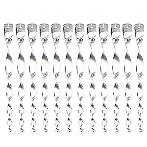 Anti Bird Rod Durable Reflective Wind Spiral Bird Deterrent Tool Garden Protection Professional Silver
