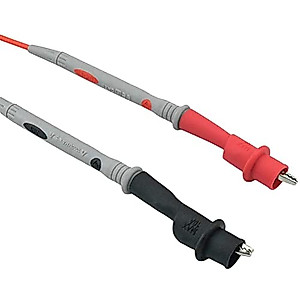 Replacemen Push-on Alligator Clips for Multimeter Test Lead,4 Pcs (4 PCS)