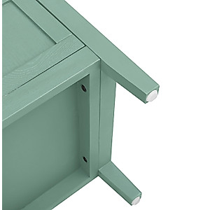 Aisurun Nightstand Dresser Bedside Table End Table Storage Chest Storage Cabinet with 3 Drawers for Bedroom Living Room Hallway Entryway Study (Light Green(3 Drawers))