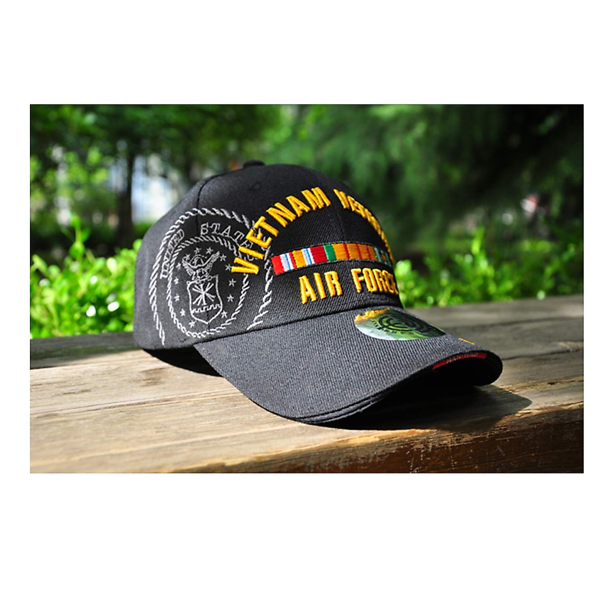 Air Force Vietnam Veteran Hat Embroidered Baseball Cap Duck Tongue Cap Sun Hat