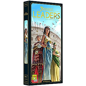 7 Wonders Leaders Board Game EXPANSION (New Edition) | Family Board Game | Civilization Board Game for Adults| Strategy Board Game for Game Night | 3-7 Players | Ages 10+ | Made by Repos Production