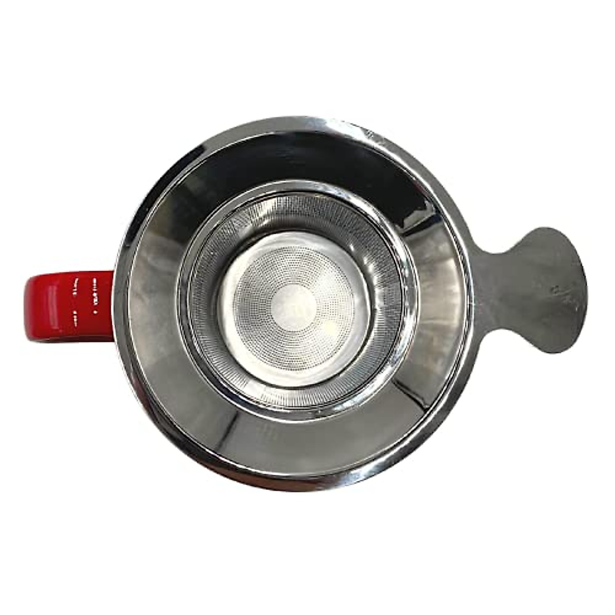 Needzo Lucky Cat Tea Cup with Infuser, Lid and Strainer for Steeping Loose Leaf Teas, Japanese Ceramic Mug, 15 Ounces