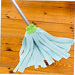 Hemoton 2pcs Mop Replacement Head Commercial Mop Microfiber Mop Sponge Mop Floor Cleaning Tool Mop Head Refill Cotton Floor Cleaning Practical Mop Cloth Mop Head Replacement Wipe The Floor