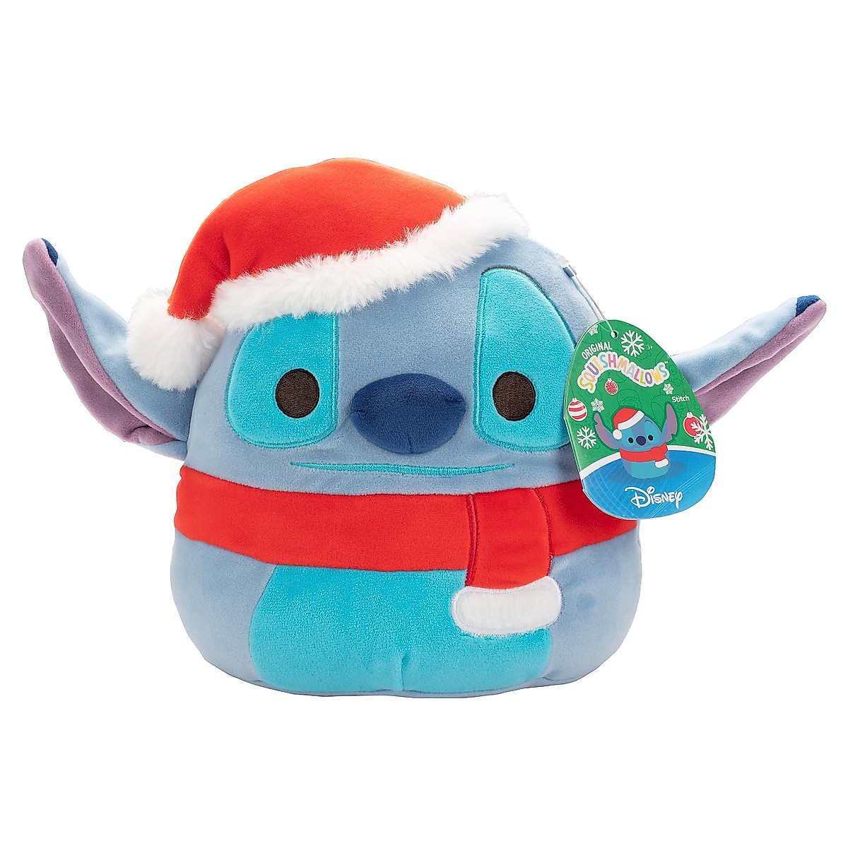 Squishmallows Original 8-Inch Stitch - Lilo & Stitch - Official Jazwares Plush - Collectible Soft & Squishy Disney Stuffed Animal Toy - Gift for Kids, Girls & Boys