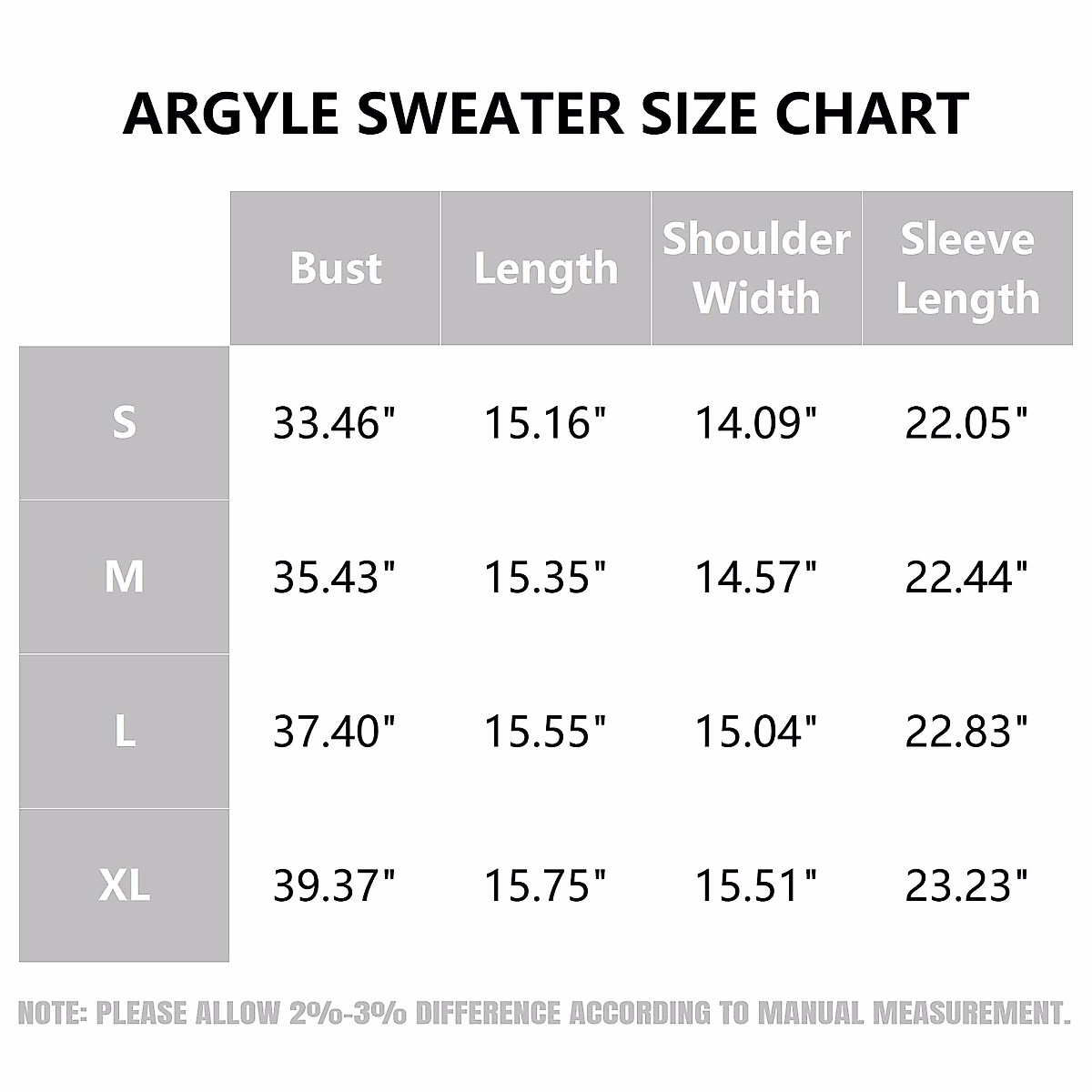 ZAFUL Women's Sweaters Long Sleeve V-Neck Argyle Knitted Crop Sweater Pullover Tops Green