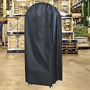 UCARE Pedestal Industrial Spray Cooling Fan Cover Waterproof 600D Heavy Duty Oxford Outdoor Portable Electric Shaking Head Standing Fan Dust Covers (L:65x29.5x13.7in)