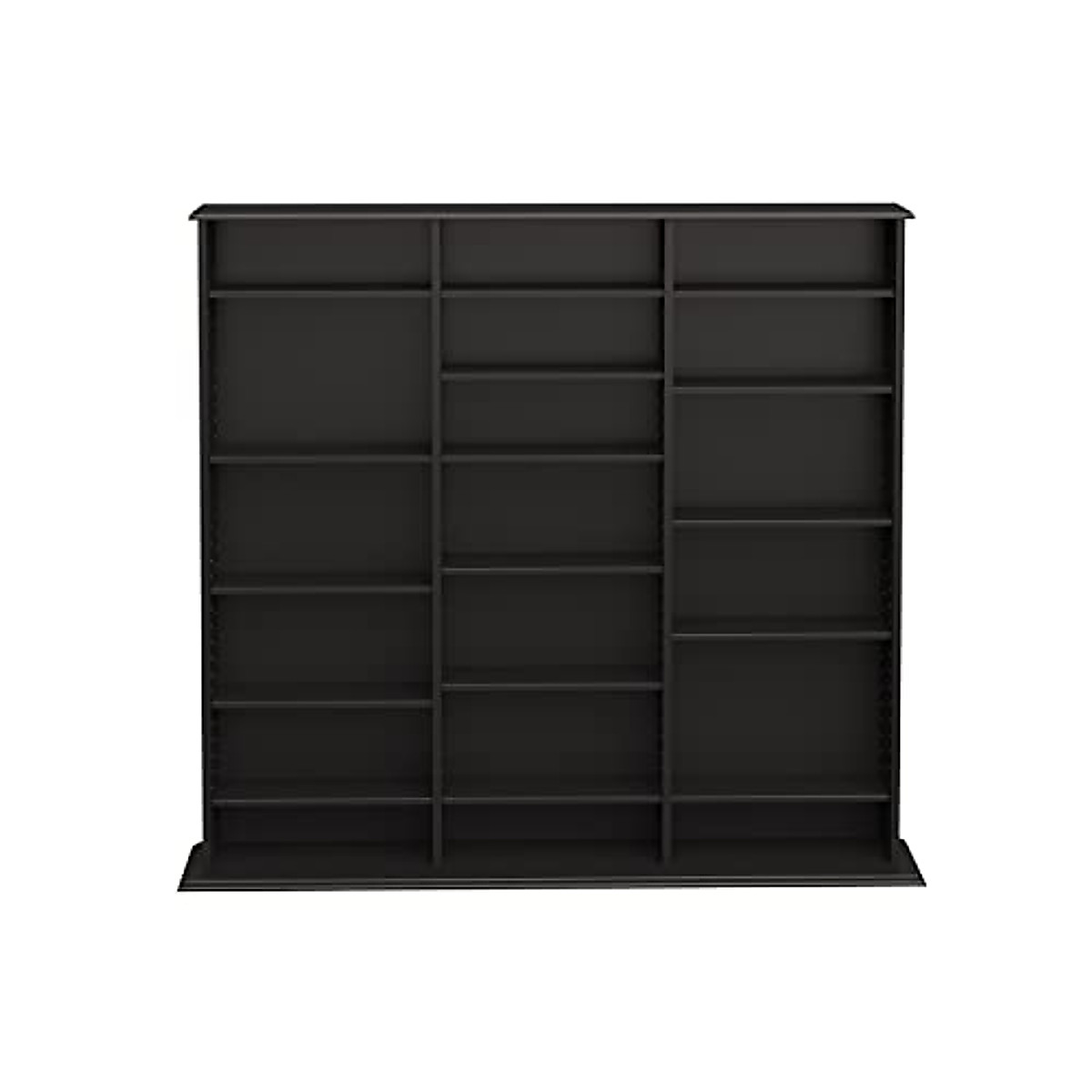 Prepac Triple Width Wall Storage Cabinet, Black