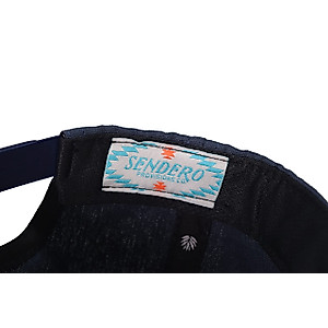 Sendero Provisions Co. Embroidered Logo The Hank Snapback Hat Blue One Size
