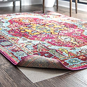 nuLOOM Beau Comfort Standard Rug Pad, 5' x 8', White