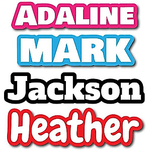 Custom Locker Magnet | School Locker Customization | Personalize Team Lockers | Employee Nameplate | Great Welcome Gift | Magnet for Workplace Cubicle | Personal Gym Locker Magnet