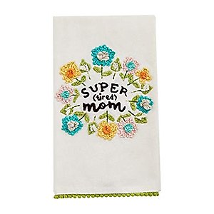 Super MOM Floral Towel