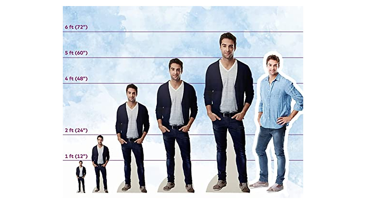 Custom Life Size Cardboard Cutout for Weddings & Events