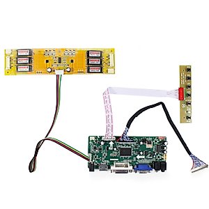 HD MI Audio Input 1600X1200 20.1 Inch LCD Panel for LTM201U1 LTM201UX LTM213U6 6CCFL 30Pins M.NT678676 Control Board