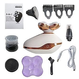 Painless Electric Shaver for Women, Legs Women's Hair Remover, Best Womens Razor for Body Face, Bikini, Nose Hair Trimmer, Personal Hair Removal for Ladies Gift
