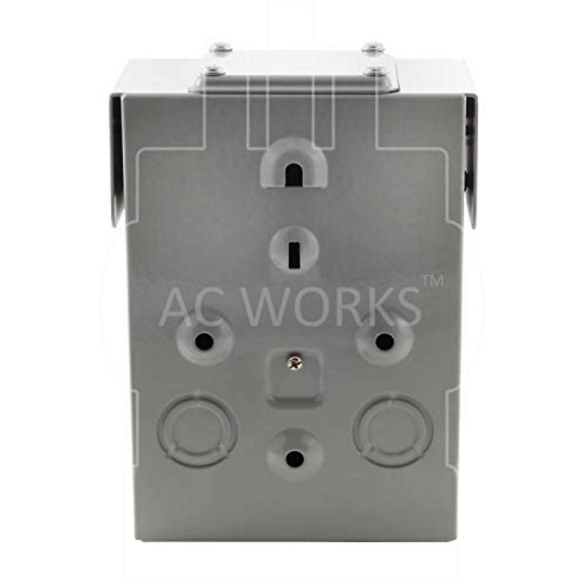 AC WORKS Super Durable Industrial Grade Locking Power Input Inlet (CS6375 50Amp Metal Box)