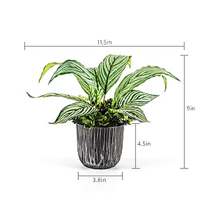 Artificial Plants & Greenery,Green Artificial Potted Plants,Artificial Greening Plants,Artificial Plant Trees,for Garden and Home Decoration,Dining Table,Room,Office,Courtyard and Other Indoor…