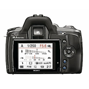 Sony Alpha A330L 10.2 MP Digital SLR Camera with Super SteadyShot INSIDE Image Stabilization and 18-55mm Lens