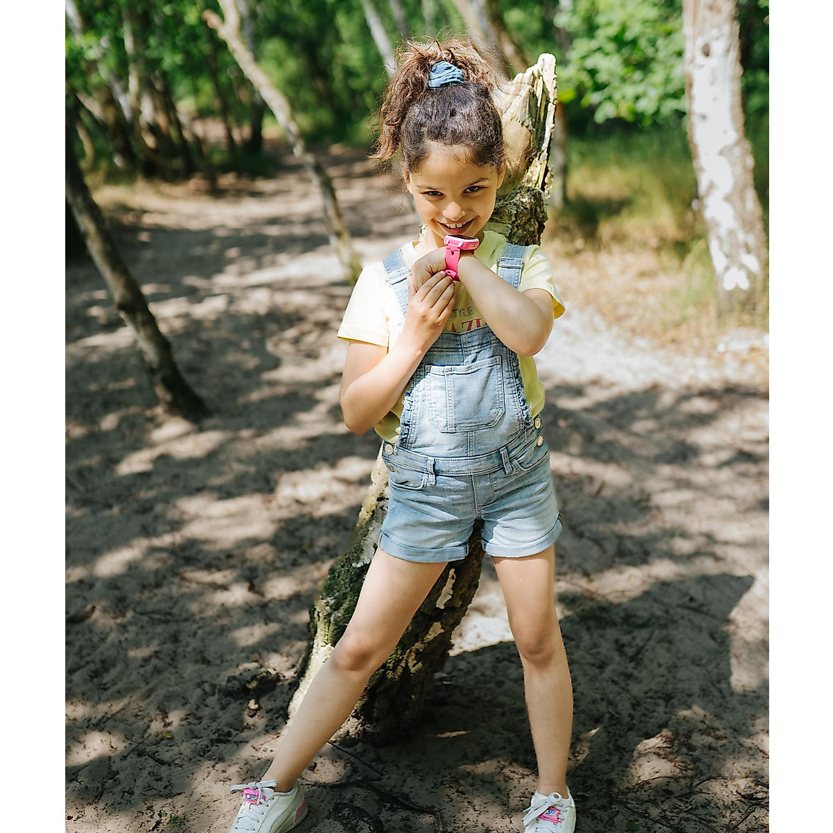 XPLORA XGO 3 - Watch Phone for Children (4G) - Calls, Messages, Kids School Mode, SOS Function, GPS Location, Camera and Pedometer – (Subscription Required) (Pink)