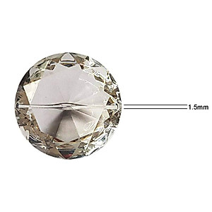 HOHIYA 24pc Diamond Place Card Holders Stands Table Holder for Weeding Baby Shower Party Decoration Acrylic Crystal Clear Taiwan Made