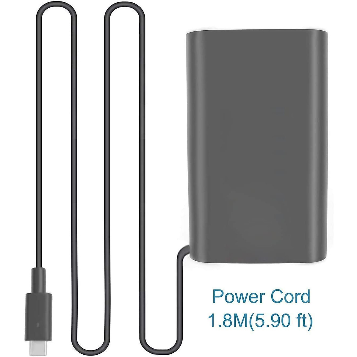 65W 20V 3.25A USB Type C AC Adapter Compatible for Dell LA65NM170 HA65NM170 02YK0F 0M1WCF for Latitude 13 7370 Latitude 12 7275 Latitude 3400 3500 5290, XPS 12 9250