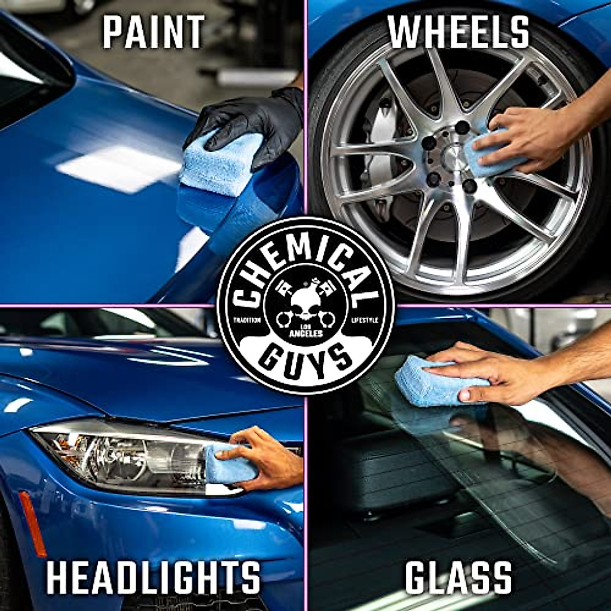 Chemical Guys WAC22916 HydroSlick Intense Gloss Sio2 Ceramic Coating Hyperwax, Hyper Gloss Shine, Safe for Cars, Trucks, SUVs, Motorcycles, RVs & More, 16 fl oz