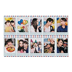 Fujifilm Instax Mini Film for Instant Film Camera - Airmail, 10 Sheets/Pack x 3(total 30 Sheets)