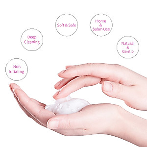 Veyelash Lash Shampoo 50 ML/1.69 FlOz Eyelash Shampoo for Lash Extensions Lash Cleaner Free Oil and Sulfate with a Brush Eyelash Wash