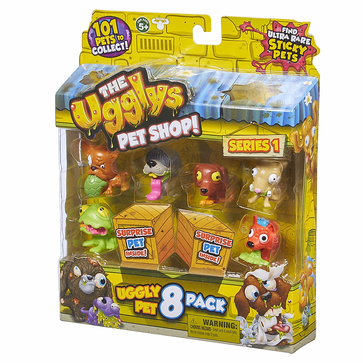 The Ugglys Pet Shop Toy Figure (8-Pack)