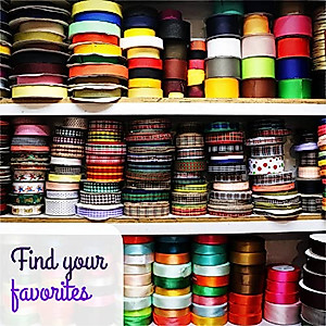 Value Ribbon Crimped 3/16" X 500 YD Birthday Decorations Curling Ribbon for Gift Wrapping, Red Ribbons for Crafts, Art Supplies and Birthday Gifts for Women and Men Gift Cards