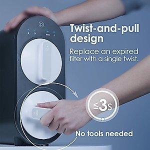 Waterdrop WD-G2MRO Filter, Replacement for WD-G2-W, WD-G2-B Reverse Osmosis System, 2-year Lifetime, Reduce PFAS