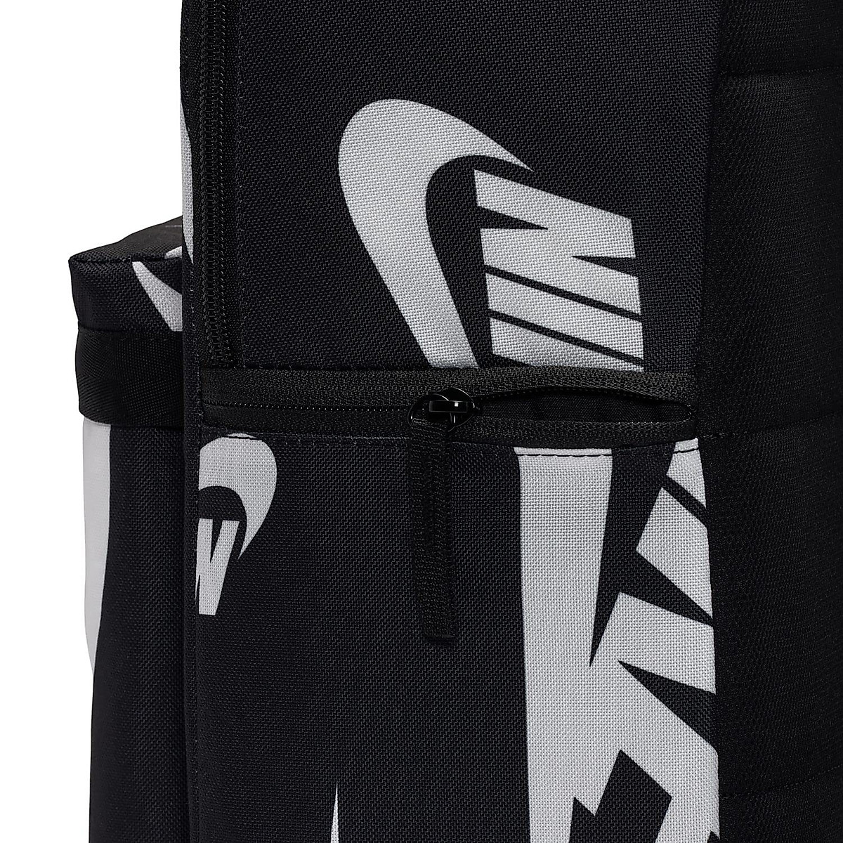 Nike Heritage 2.0 AOP Backpack DQ5956-010 BLACK/BLACK/UNIVERSITY RED, One Size