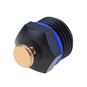 Yahpetes 9 Pcs Garden Misting Nozzles 1/2" Adjustable Garden Lawn Water Spray Misting Nozzle 360-rotating Agricultural Lawn Watering atomizing Greenhouse Spray Irrigation atomizing Micro Sprinkler