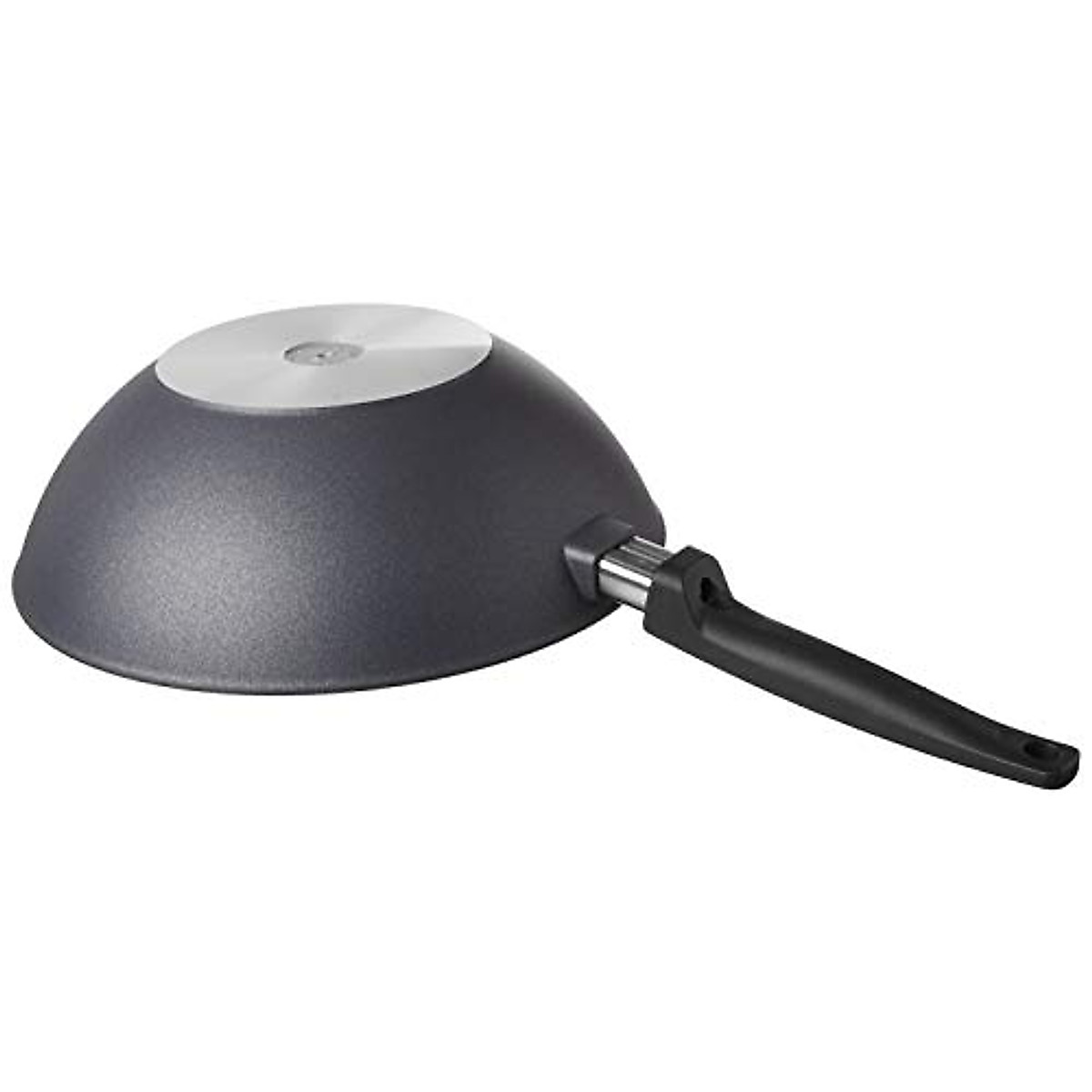 Woll Lite/Plus Diamond Reinforced Nonstick Scratch Resistant Cast AluminumWok, 11.75-Inch, Black