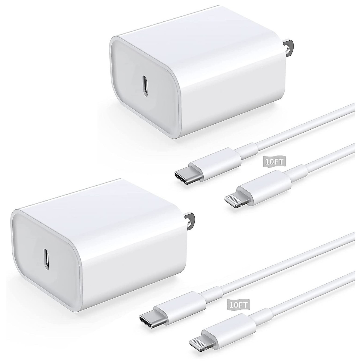 wamaxlink 10FT 20W USB C Fast Charger