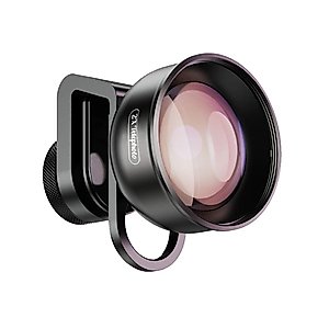 4K HD Telephoto Lens Portrait Phone Telephoto Lens No Distortion with Clip Compatible with iPhone Max Xs X Compatible with Phone