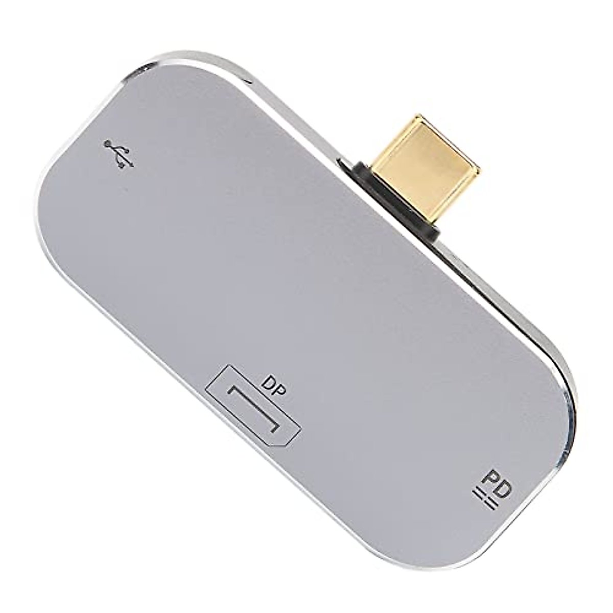 BTIHCEUOT 3 in 1 USB C to DP Adapter, Power Supply High Speed Plug and Play USB C Docking Station for Home for Office for Travel