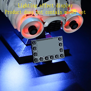 GEAMENT LED Light Kit Compatible with Stormtrooper Helmet - Lighting Set for 75276 Building Model (Model Set Not Included)