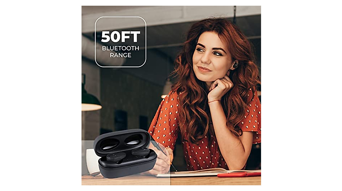 Altec Lansing Noise Cancelling Wireless Earbuds | 28H Playtime