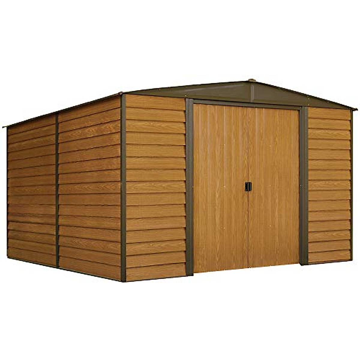 Arrow Shed WR1012 Woodridge EG Feet Steel Storage Shed, 10 ft. x 12 ft