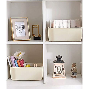 Feiupe Set of 6 Storage Bin Storage Basket Desk Cabinet Organizer
