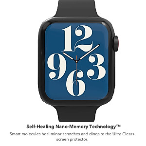 ZAGG InvisibleShield Ultra Clear - Film Screen Protector - Made for Apple Watch Series 6, SE (2020), Series 5 and Series 4 (44mm) - Clear, 200206861