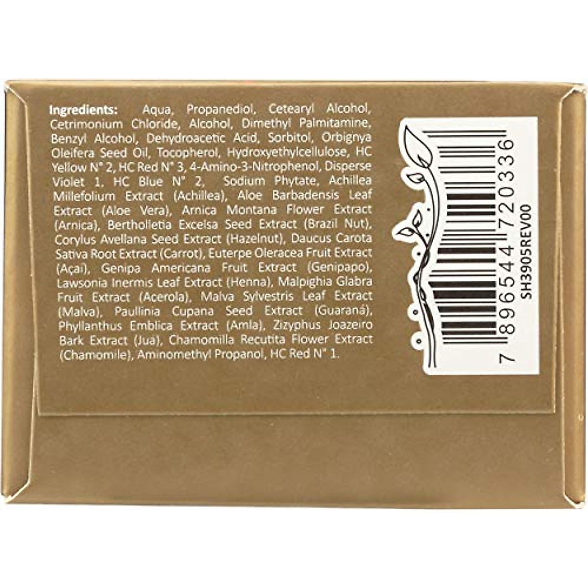 Surya Brasil Products Henna Cream, Mahogany, 2.37 Fluid Ounce