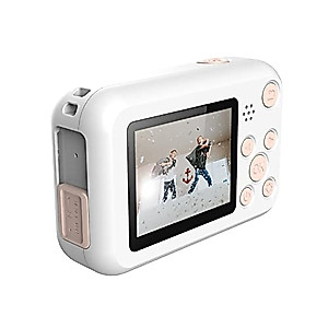 Camnoon FunCamera 1080P High Resolution Kids Digital Camera Portable Mini Video Camera with 12 Mega Pixels Children's Camera 2.0 Inch LCD Display Screen for Boys Girls Birthday