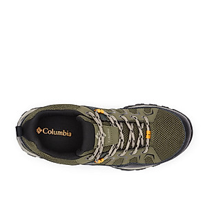 Columbia Men's Granite Trail Waterproof, Peatmoss/Kettle, 9