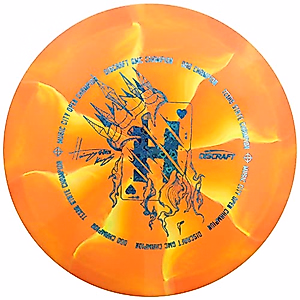 Discraft Limited Edition 2021 Tour Series Hailey King Swirly ESP Vulture Distance Driver Golf Disc - 175-176g - Colors Will Vary
